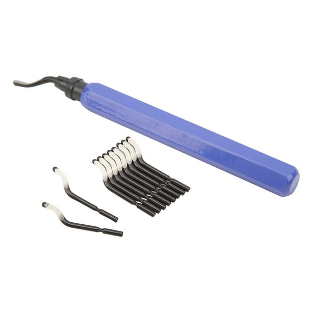 Deburring Tool Set Deburring Tool With 10 Blades Edge Burr Remover Edge ...