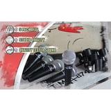 Fat Toad 5 Pack Studio Recording Microphones with Clips, Unidirectional ...