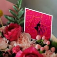 3drose, Image of Baton Twirler with Streamers on Hot Pink with Stars, 6 ...