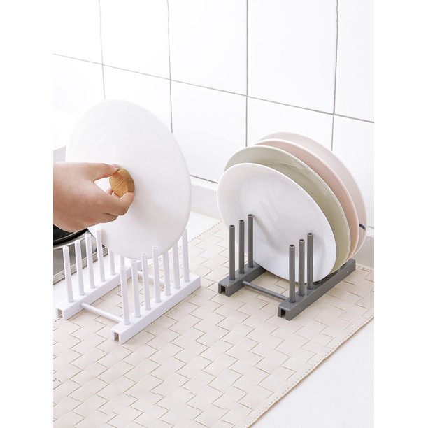 1pc Random Color Kitchen Dish Rack Plate Bowl Storage Rack Drainer ...
