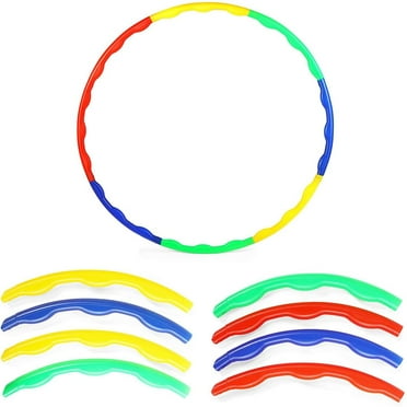 23" Adjustable Kids Adult Hula Hoola Hoop Ring Fitness Toy Birthday ...
