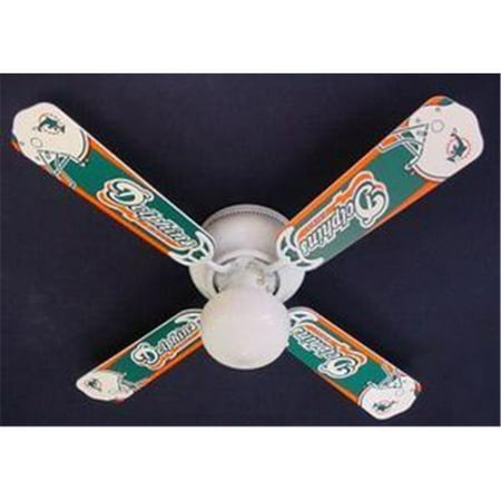 Ceiling Fan Designers NFL Miami Dolphins Football Ceiling Fan 42 In ...