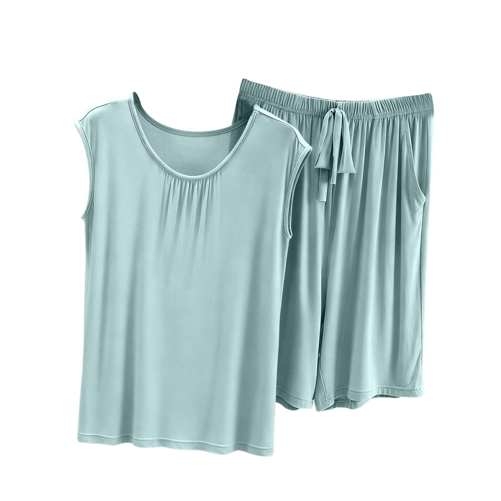 Click here for Unbranded Soft Pajama Pants Womens Loose Solid Col... prices