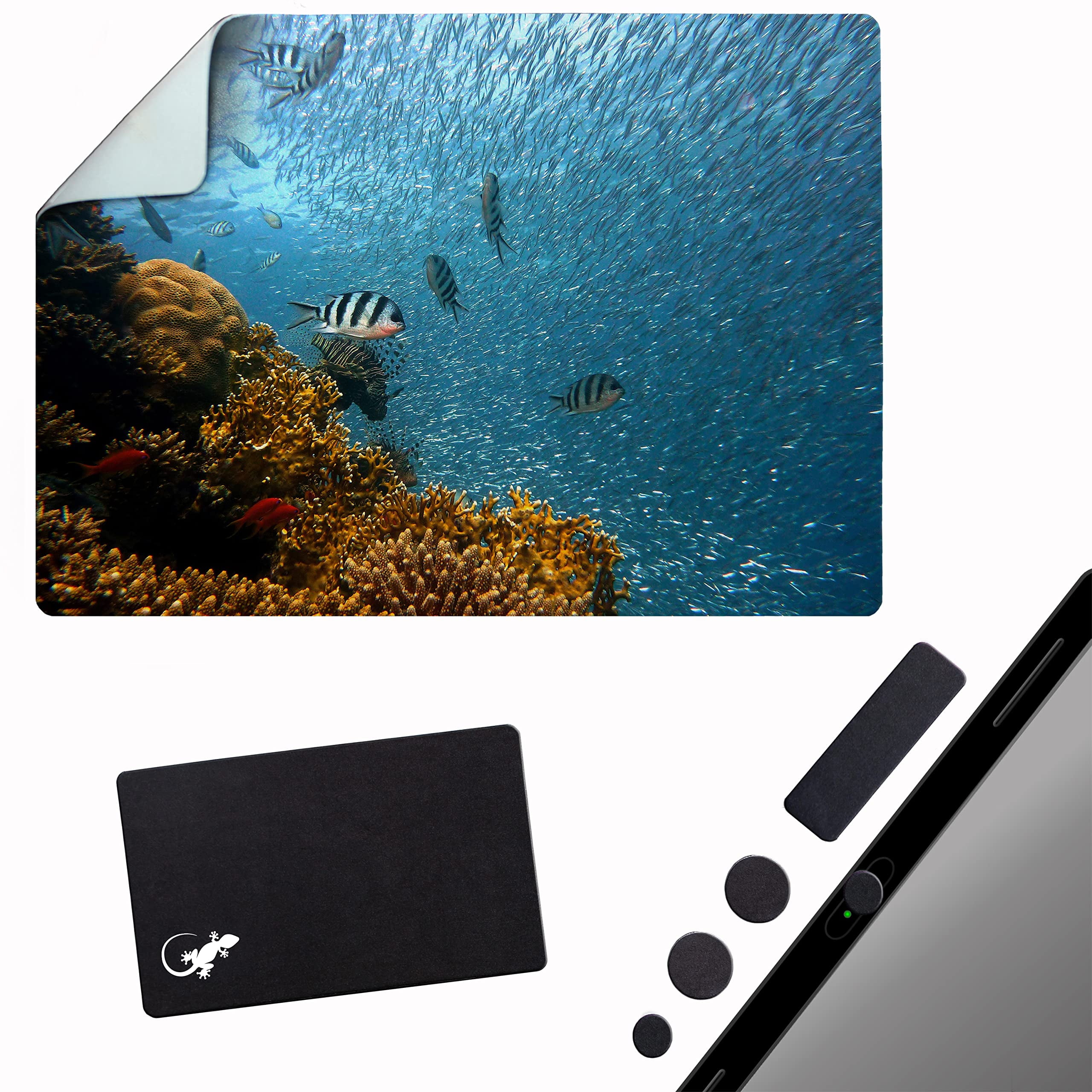 Adhesive Mouse Pad - Peel and Sticks to Any Surface - Travel Mouse Pad ...