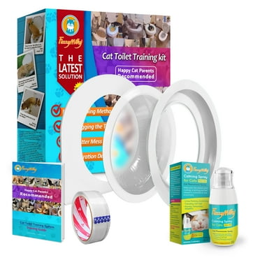 CitiKitty Cat Toilet Trainer Kit: 5-Step Program for Litter Box Trained ...