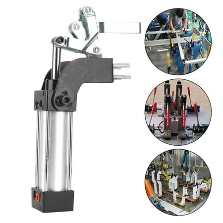 Anti-skid Metal Pneumatic Clamp Hold Down Clamp 50KG Clamp Force ...