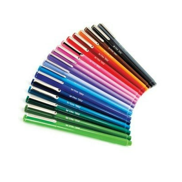 Le Pen 20 Color Fine Line Marker Pen Set - Walmart.com - Walmart.com