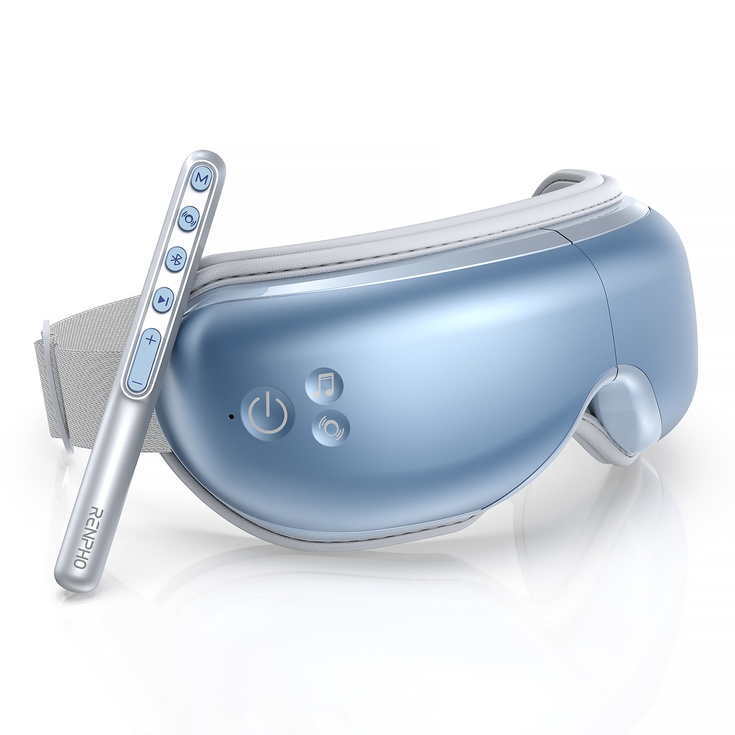 RENPHO Eyeris1 Temple Massager with Heat Bluetooth Music for Eye ...