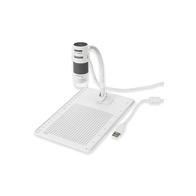 75x/300x eFlex Digital Microscope with Flex Neck Stand and Base ...