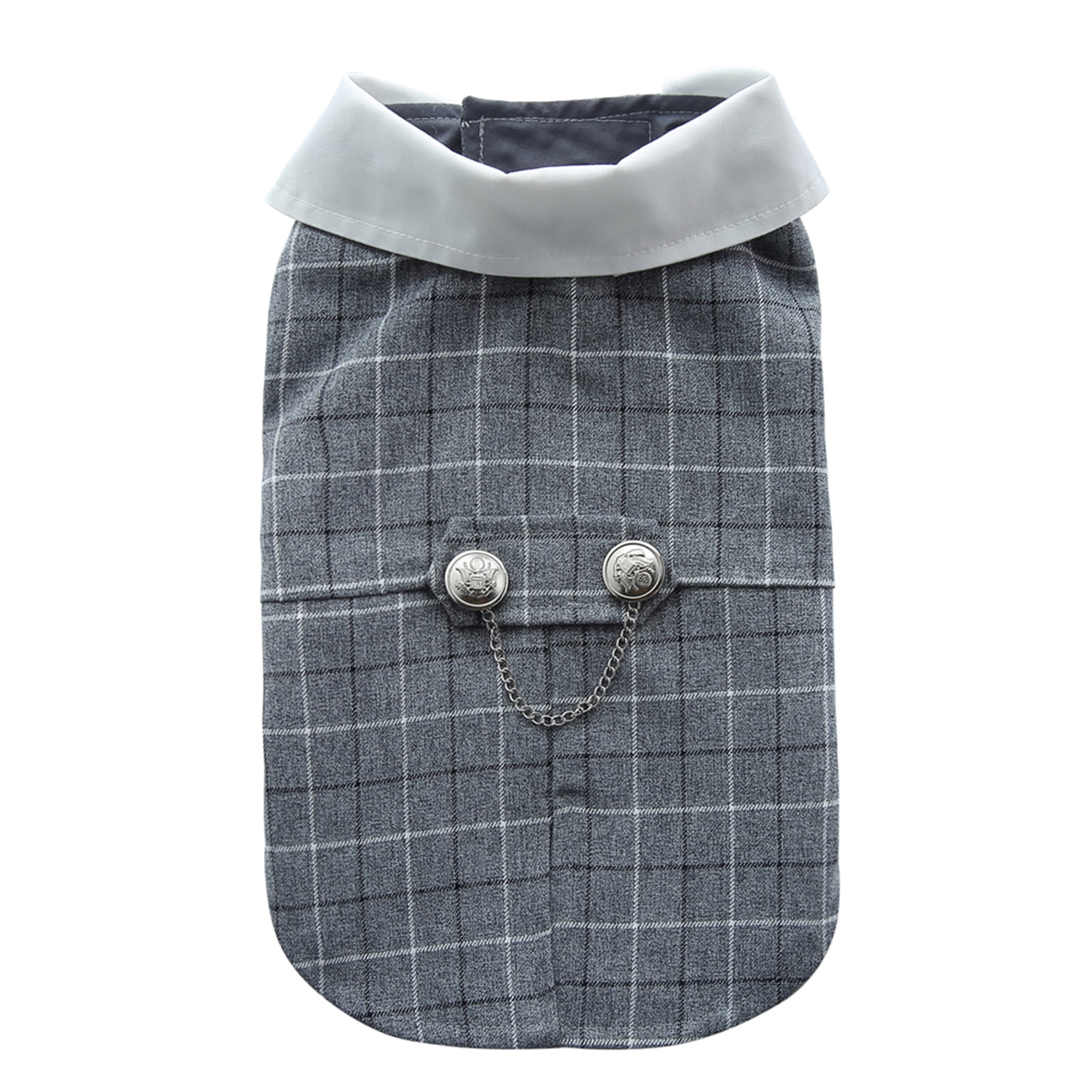 Formal Dog Tuxedo for Small Medium Dogs, Pet Wedding Party Suit Outfit ...