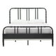 Weston Home Leona Metal Spool Full Bed, Black - Walmart.com