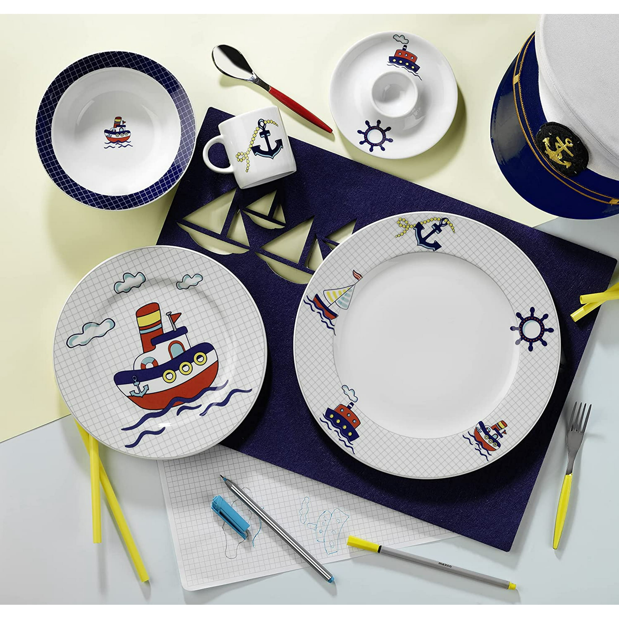 Click here for Kalmia Home Childrens Dinnerware Sets  Kids Porcel... prices