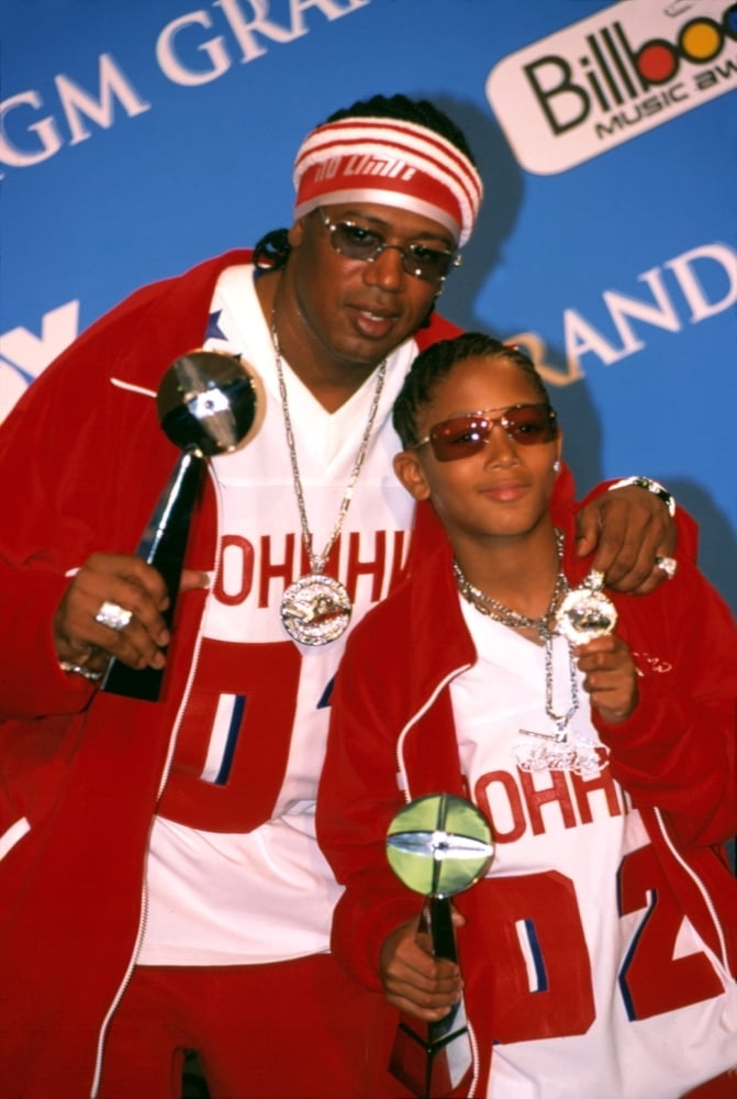 Master P And Son Lil' Romeo At The 2001 Billboard Awards Las Vegas Nv ...