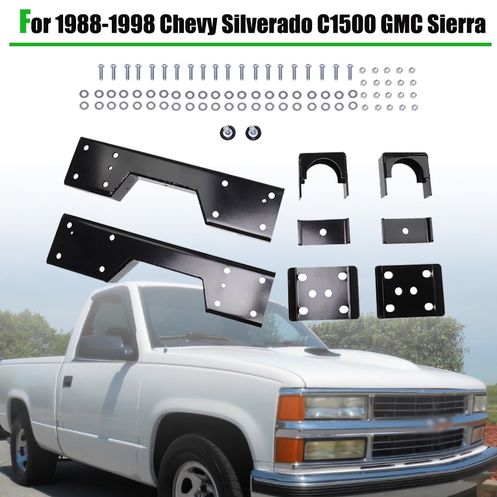 ELITEWILL C-Notch Rear Support & Drop Flip Kit for 1988-1998 Chevy ...