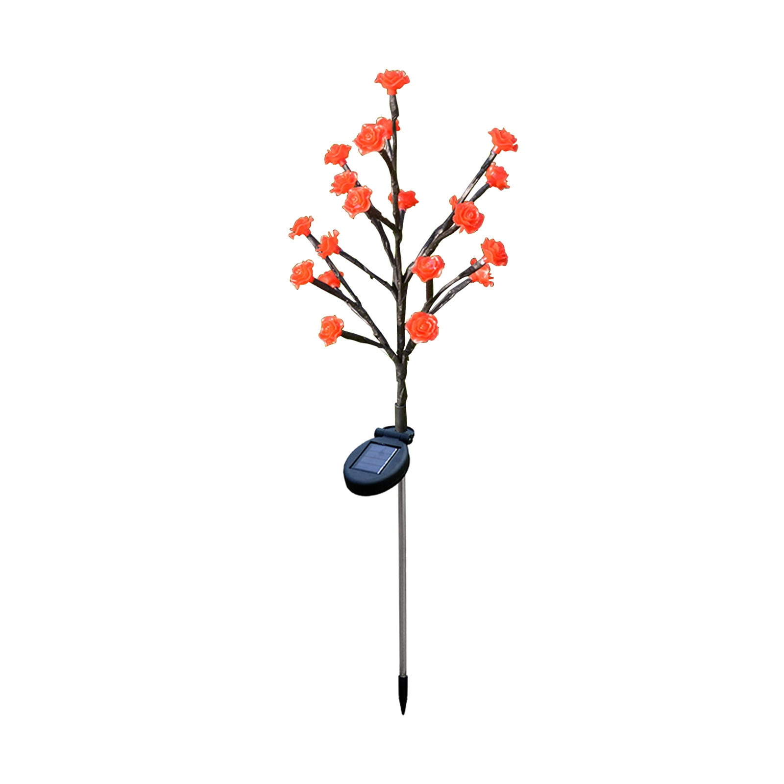 Tuphregyow Solar Lights Outdoor,Upgraded Realistic Solar Garden Lights ...