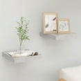 vidaXL Wall Shelf Floating Shelf Wall Mounted Display Shelf for Photo ...