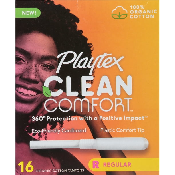 Playtex Clean Comfort 16 Ct Regular - Walmart.com