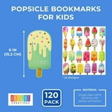 120-Pack Bulk Ice Cream Bookmarks for Classroom Supplies, Student ...