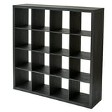 Better Homes & Gardens 16 Cube Storage Organizer, Charcoal - Walmart.com