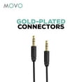 Movo Mc6 3.5mm Male Stereo Trs To 3.5mm Male Stereo Trs Output ...