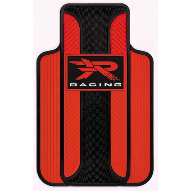 Red R Racing Universal-Fit Molded Front Floor Mats - Set of 2 - Walmart.com