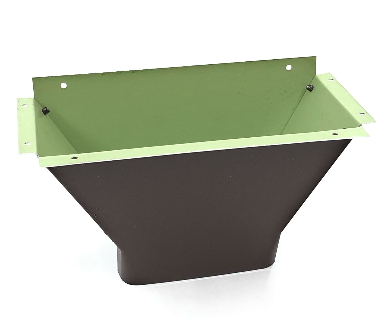 Maxx Flo Outlet - Oversized Downspout Outlet (6 inch, ROYAL BROWN ...