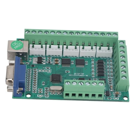 CNC Stepper Motor Driver Controller Board, Optocoupler Isolation 5 Axis ...