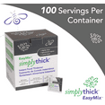 SimplyThick EasyMix | 100 Count of 4g Individual Packets | Gel ...
