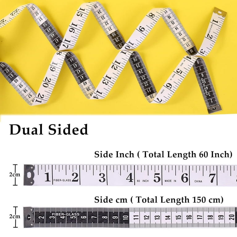 Scales For Body Weight 4-Pack Soft Tape Measure Set - Retractable 60 ...