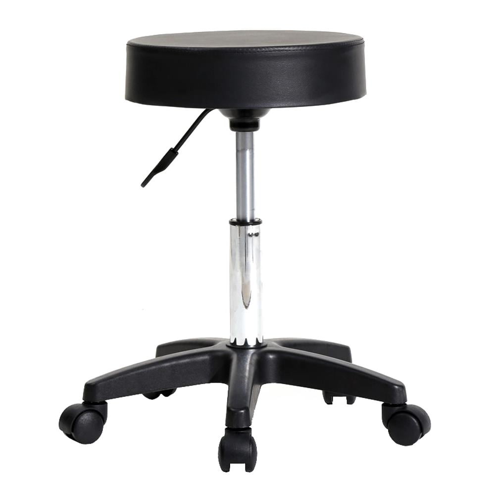 GoDecor Rolling Swivel Round Stool Plastic Arch Feet Rotation ...