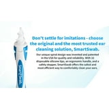 Smart Swab Ear Cleaner Safe Ear Wax Removal Kit with 16 Spiral Tips and ...