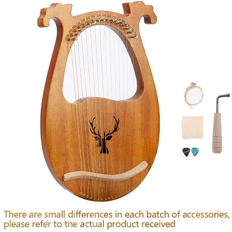 Lap Harp Musical Instrument