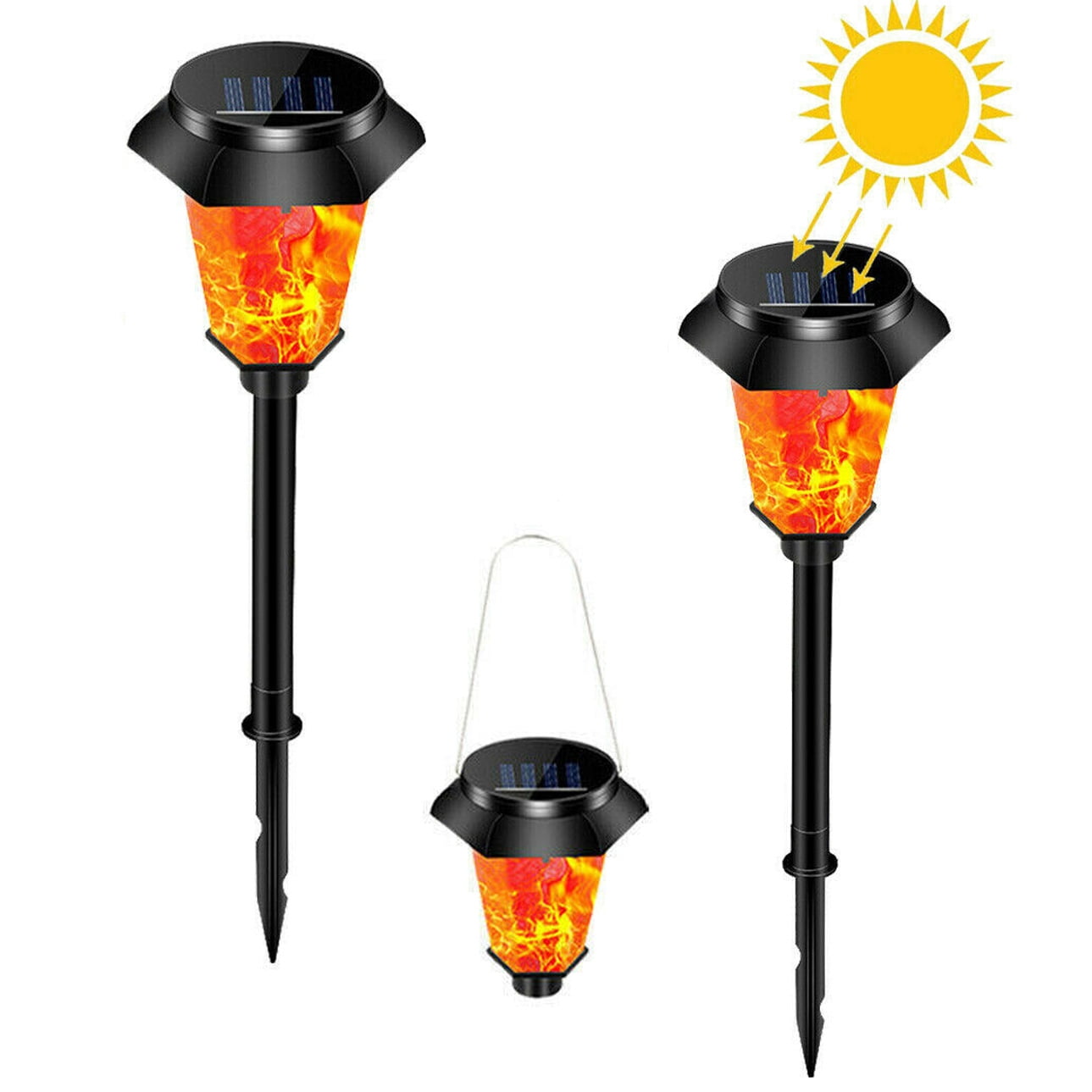 Click here for Unbranded Eco-Friendly Bamboo Solar Torch Light Wi... prices