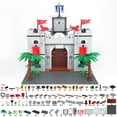 Medieval Knight Castle Building Blocks Set, with 12 Shadow Knight ...