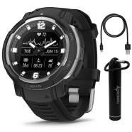 Garmin Instinct GPS Solar Crossover Rugged Hybrid Smartwatch, Tidal ...