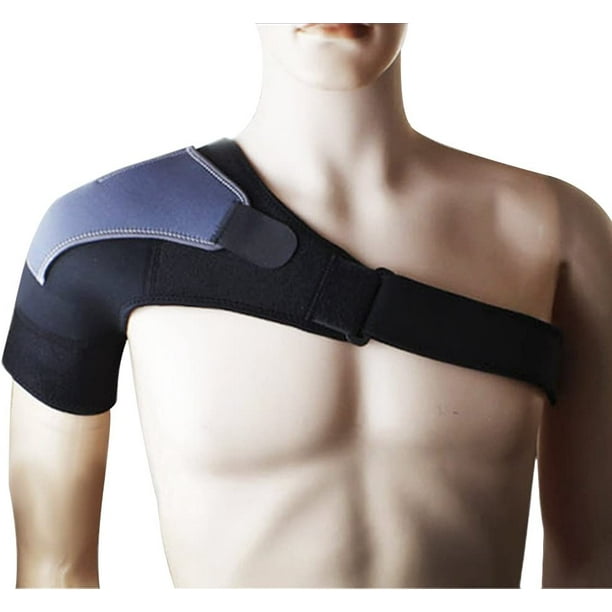 Joint Compression Adjustable Right/Left Shoulder Support Brace Sports ...