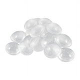 Soft Touch 4215695N 3/8" Round Clear Self Stick Bumpers 20-Piece Set ...