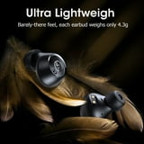 VEAT00L M14 Wireless Earbuds, Bluetooth 5.3 Headphones, 50 Hrs Playtime ...
