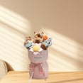 Cute Capybara Bouquet - Handmade Plush Capybara Bouquet with Cute ...