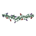 ID 8236 Christmas Lights String Patch Holiday Decor Embroidered Iron On ...