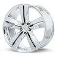 17 Inch Chrome Alloy Wheel Rim for Toyota C-HR, RTX 81090 17x7.5 5x114 ...