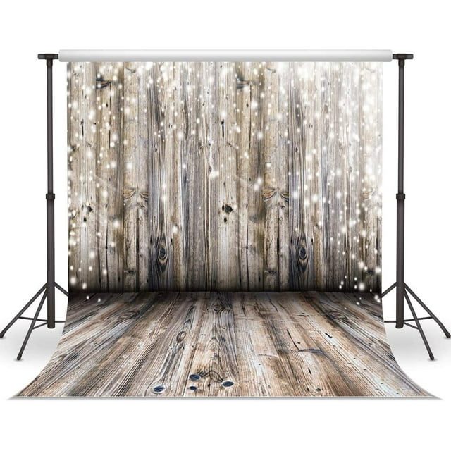 WOLADA 10x10FT Rustic Photo Backdrop Rustic Wood Photography Backdrop Nostalgia Wood Floor Photo ...