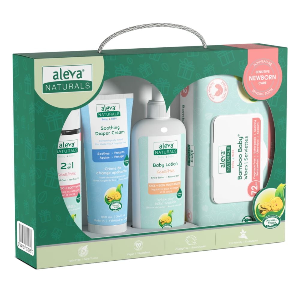 Click here for Aleva Naturals Newborn Sensitive Care Set prices