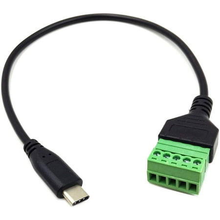 USB C Screw Terminal, USB 3.1 Type-C Screw Terminal Block Connector ...