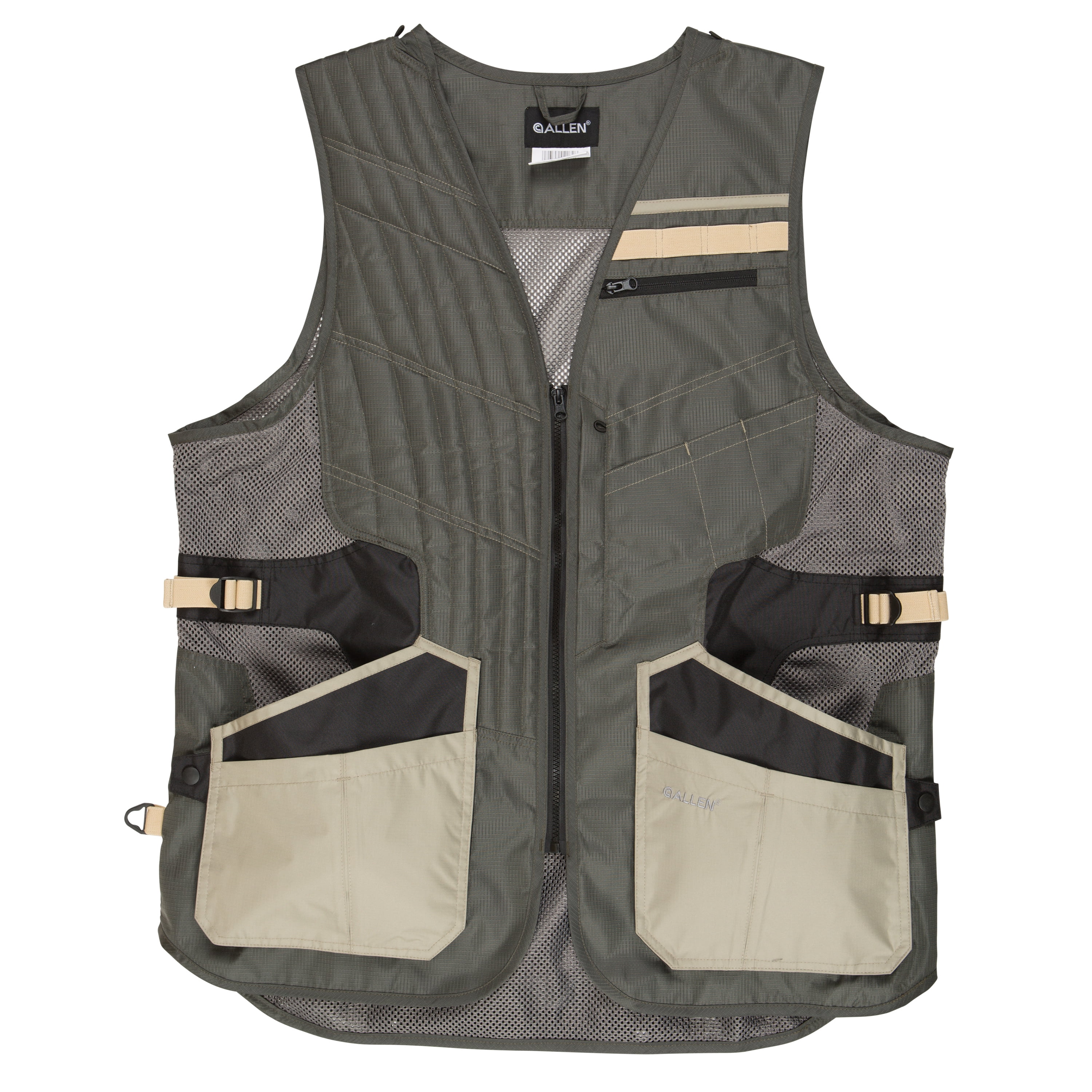 Cases Shot Tech Shooting Vest X-Large/2X-Large, Gray by Allen Company ...