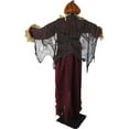 5' Halloween Standing Scarecrow Woman - Walmart.com