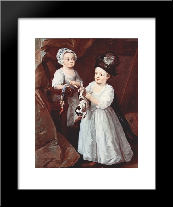 Portrait of Lady Mary Grey and Lord George Grey 20x24 Framed Art Print ...