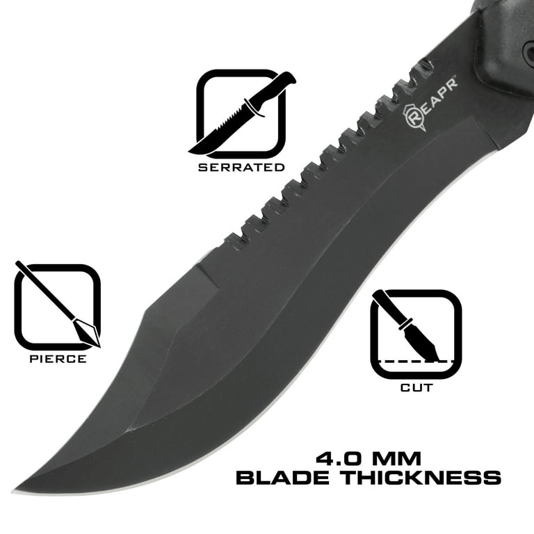 Serrated Combat Knife