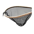 Cortland Fairplay Teardrop Wooden Fishing Net - Black Mesh - Walmart.com