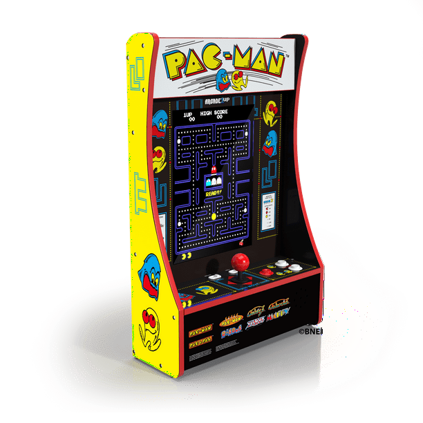 Arcade1UP Pac-Man Yellow Party-cade – 8 Games - Walmart.com